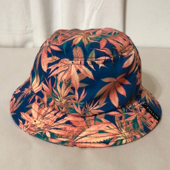 Pull in | Accessories | Pull In Colorful Mj Leaf Pattern Bucket Hat ...